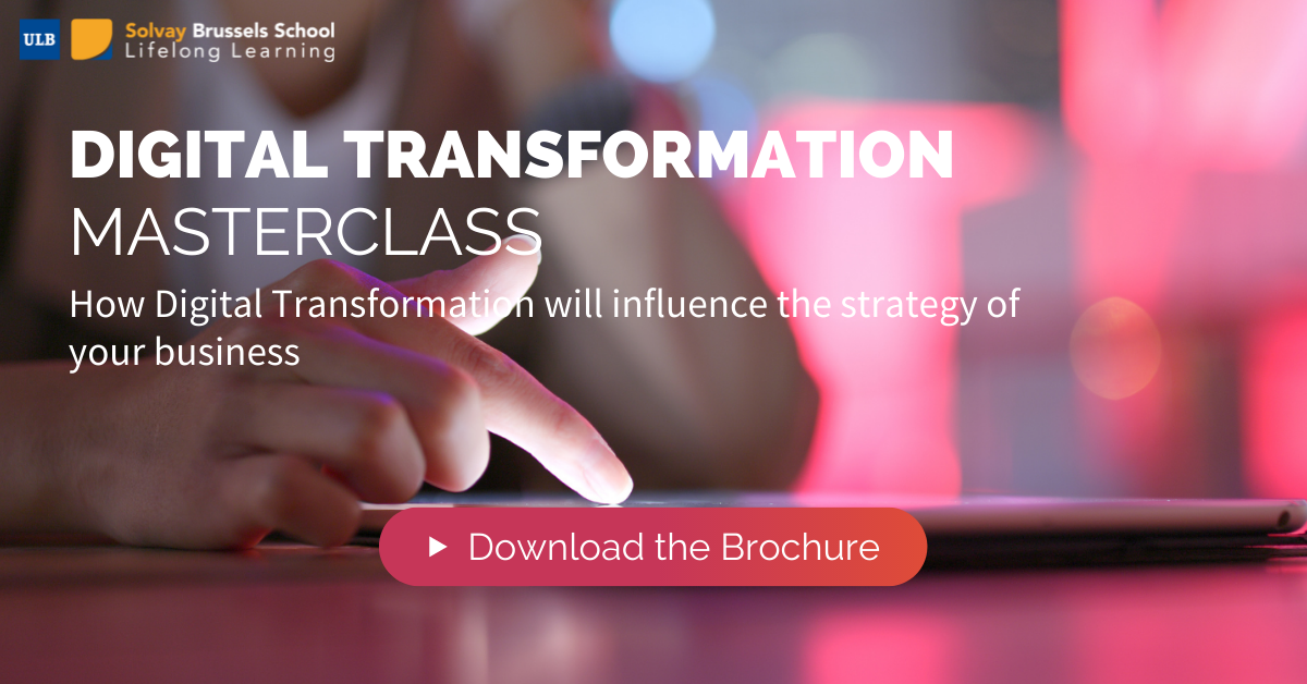 Digital Transformation Masterclass | Brochure | Solvay Lifelong Learning